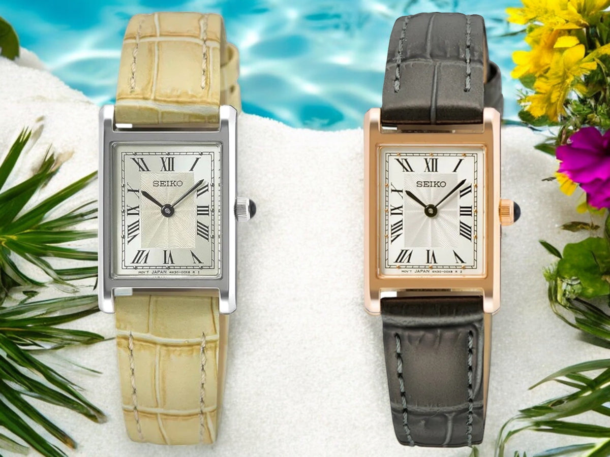 New Seiko Essentials: a scent of summer with the SWR095P1 and SWR096P1