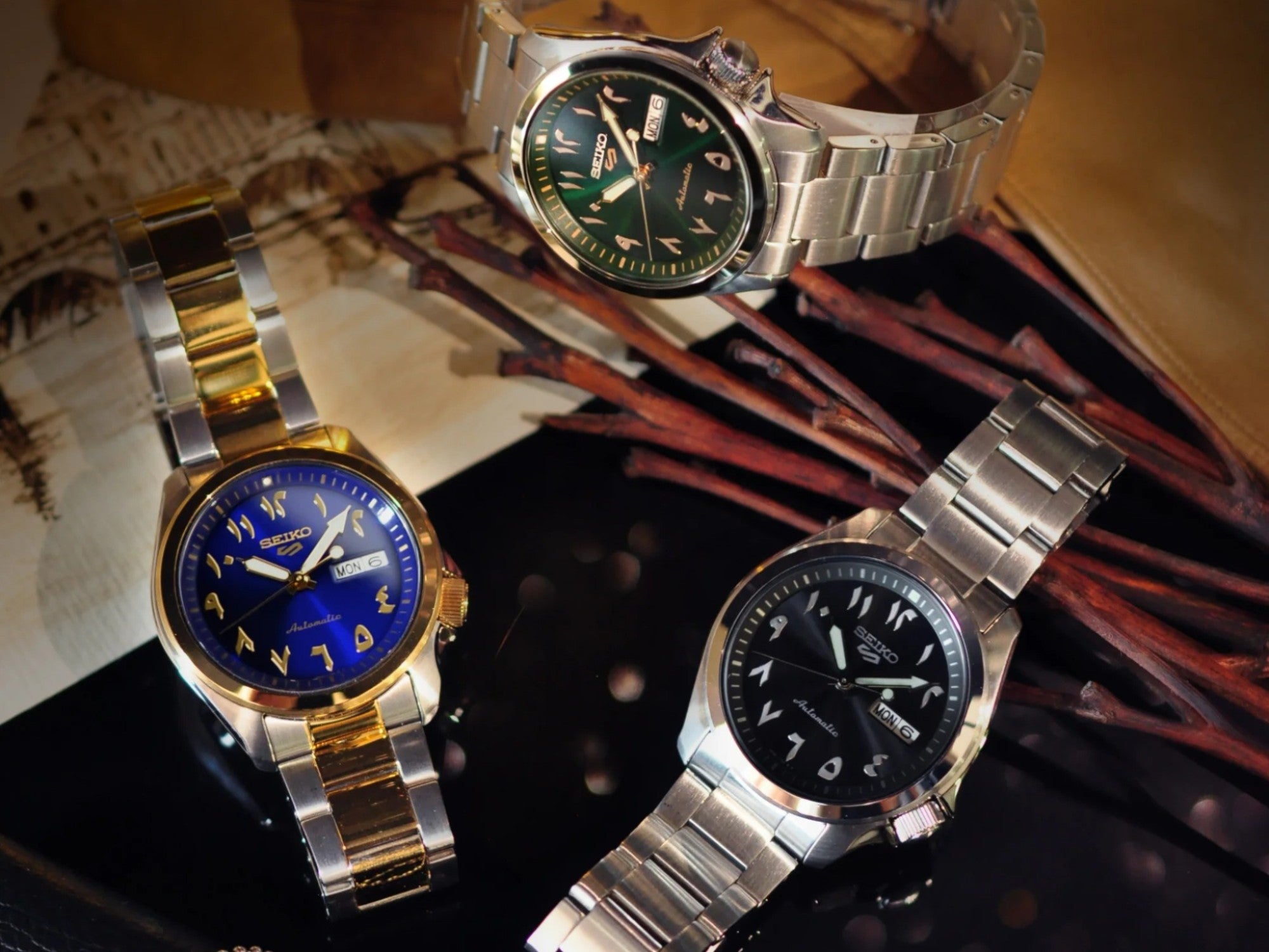 Seiko Arabic Dial watches: all original models.