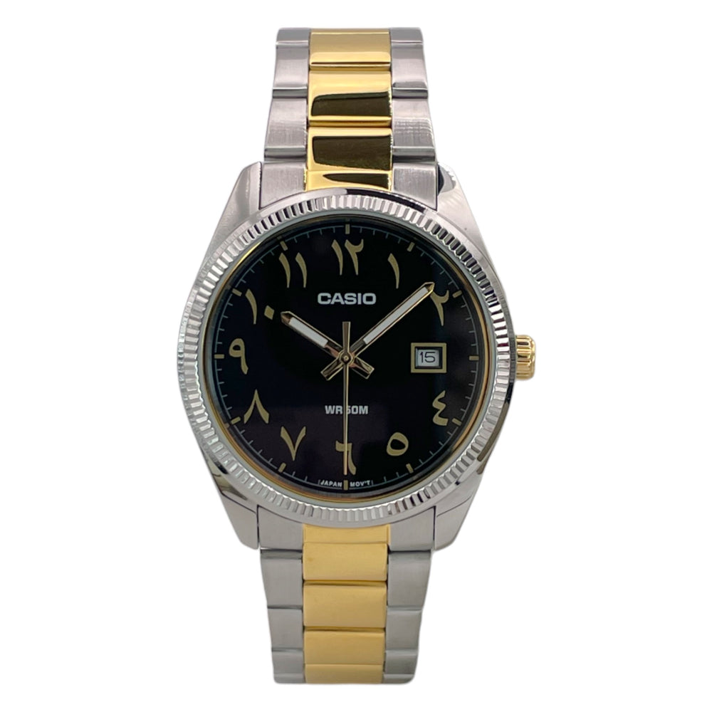 Casio Arabic Dial Men's Watch MTP-1302SG-1B3