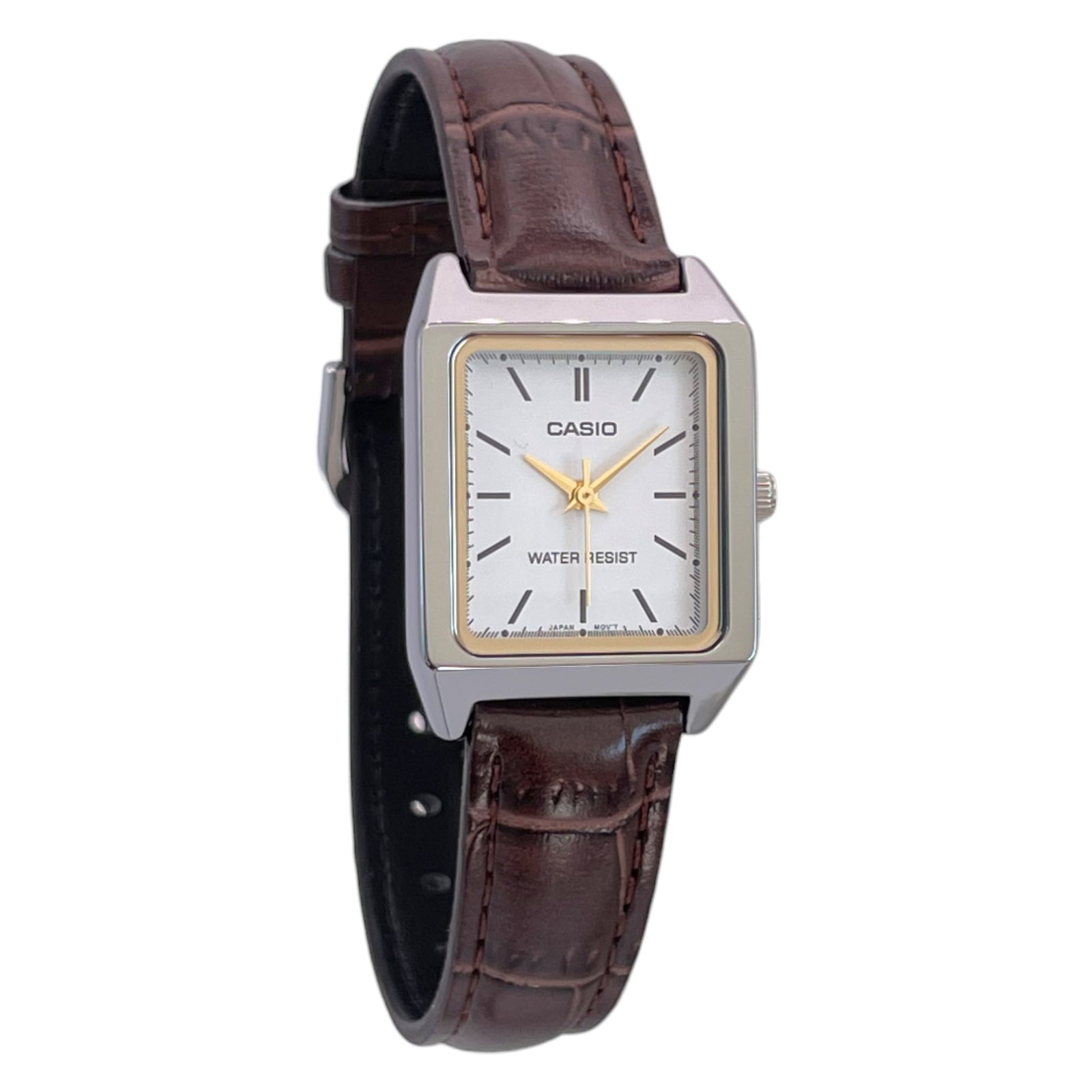 Casio Tank Women's Watch LTP-V007L-7E2 White