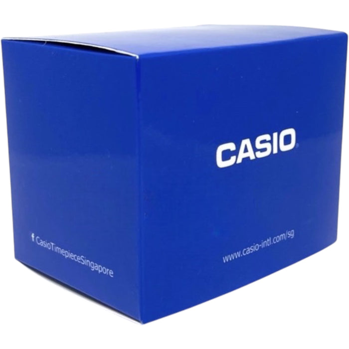 Boîte à montre Casio carton bleu