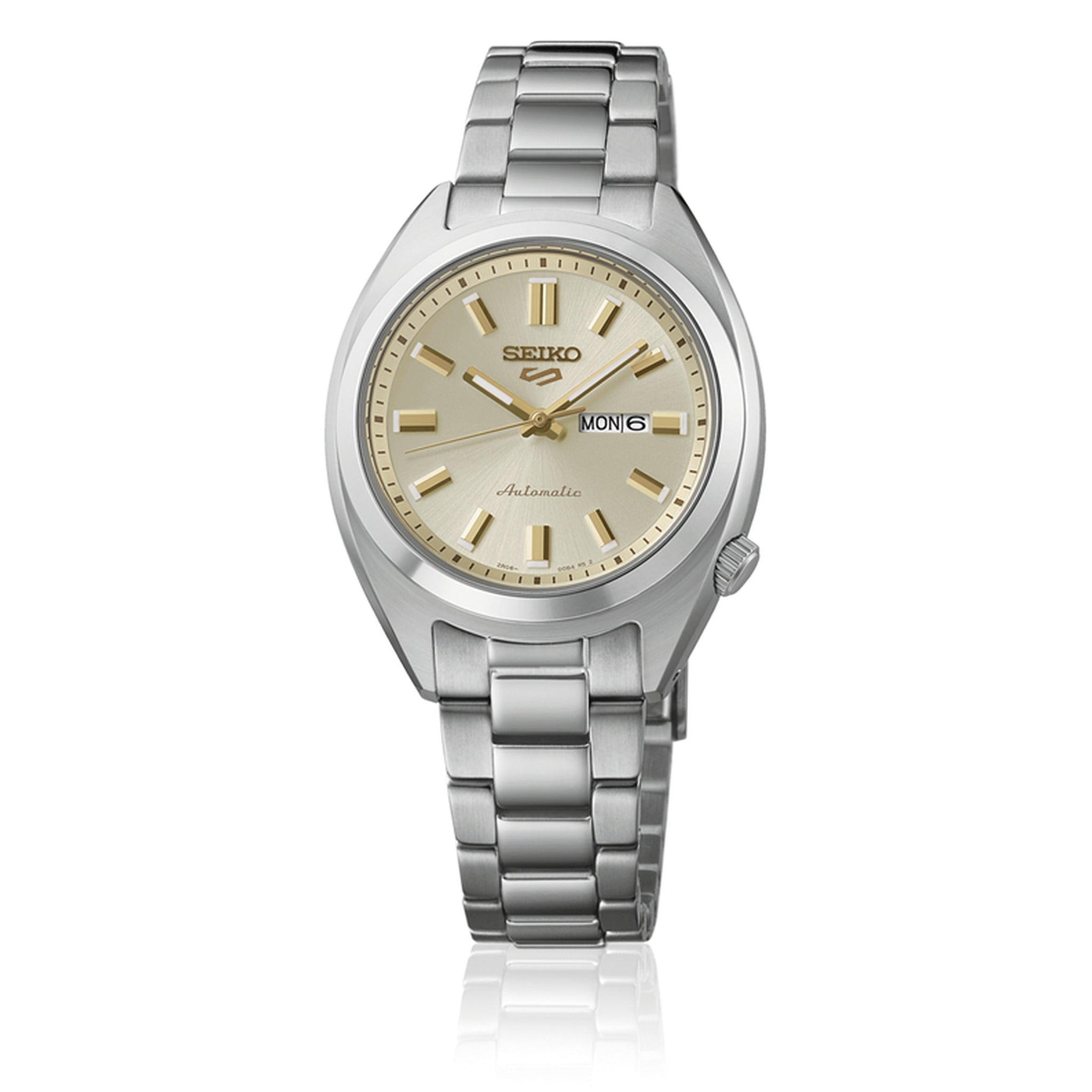 Seiko 5 Sports SNXS Women's Automatic Watch SRE023K1 Champagne Gold