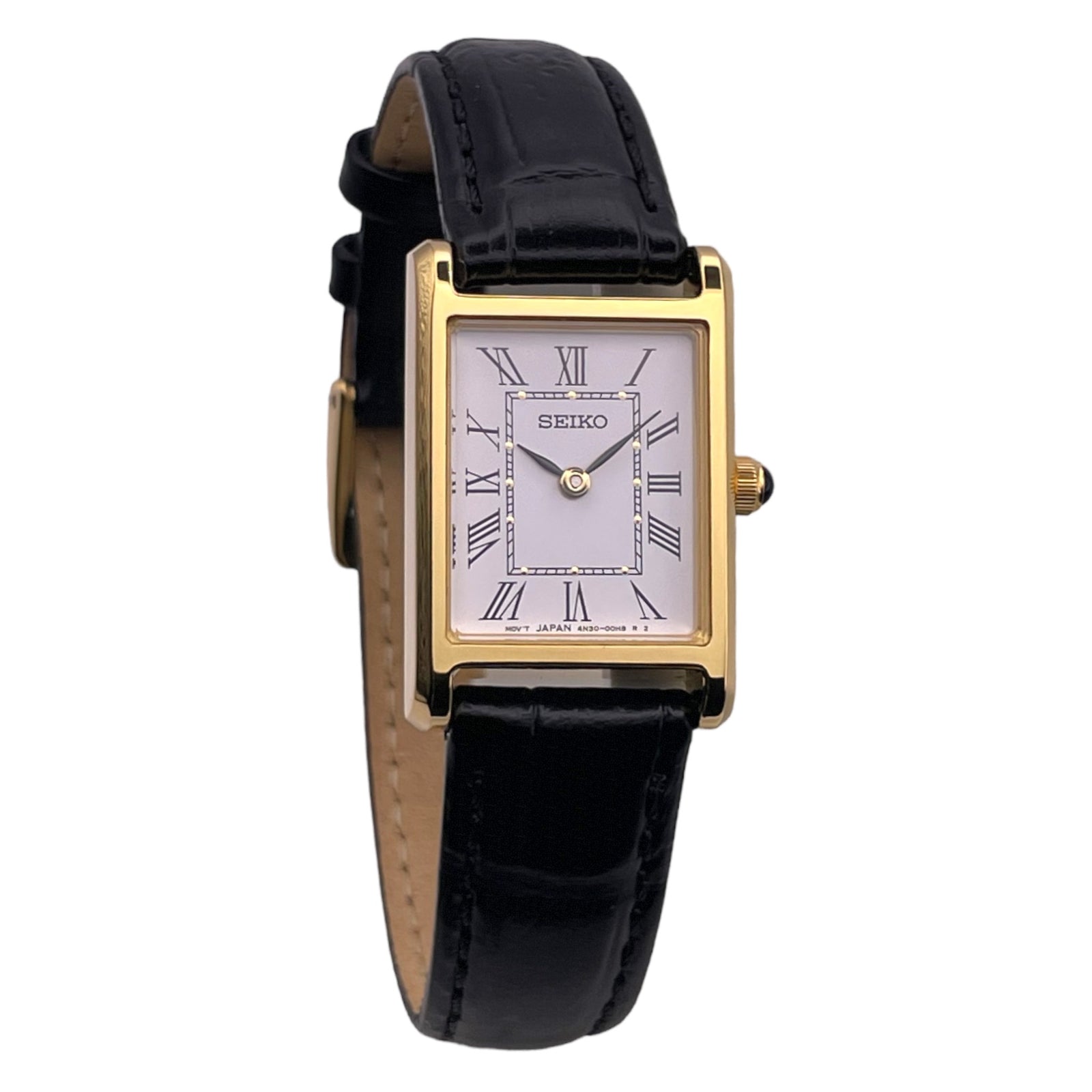 Seiko Women's Tank SWR054 Gold