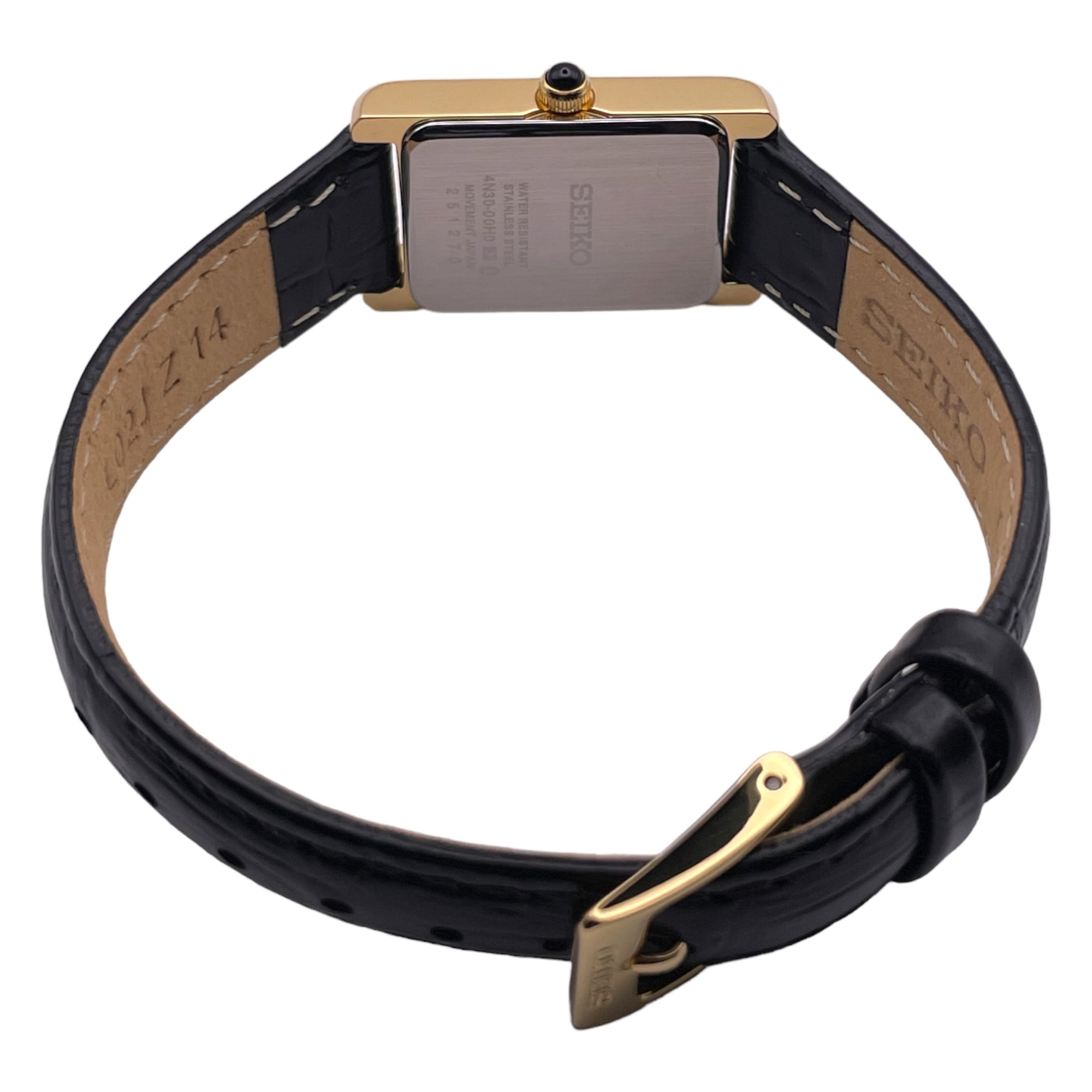 Seiko Tank Women's Watch SWR054 Gold